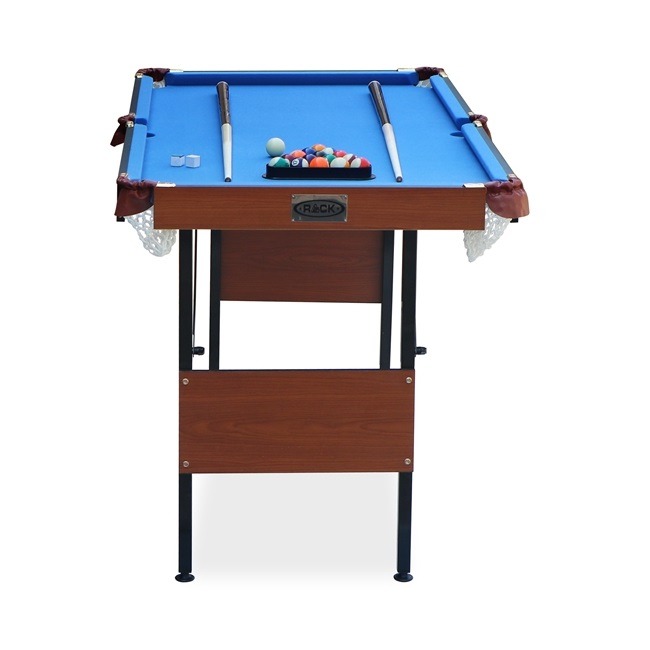 RACK Crucis 5.5-Foot Folding Billiard/Pool Table (Blue) | RACK Pool Tables
