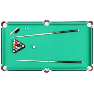 RACK Crux 55 in Folding Billiard/Pool Table (Green) | RACK Pool Tables