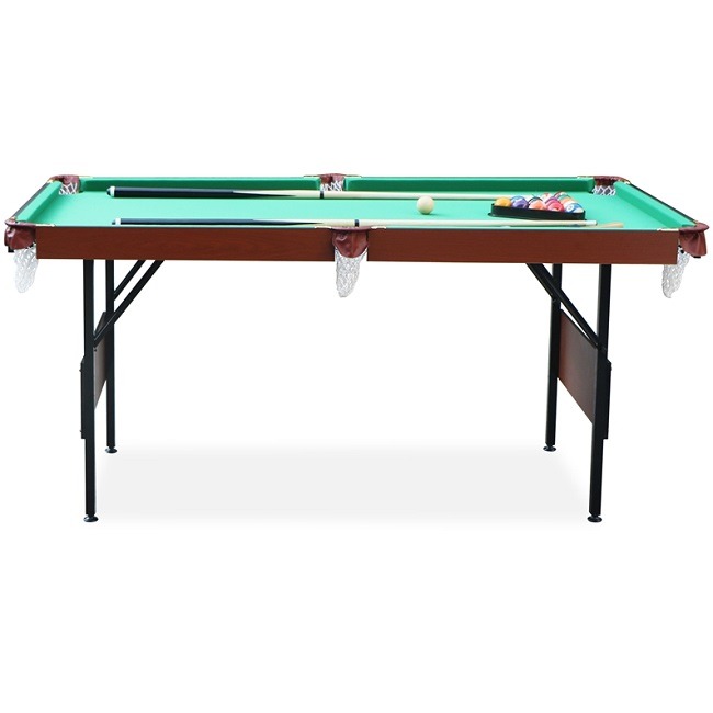 RACK Crux 55 in Folding Billiard/Pool Table (Green) | RACK Pool Tables