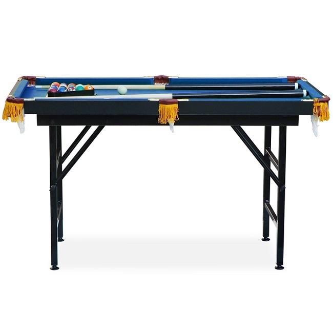 RACK Leo 4-Foot Folding Billiard/Pool Table (Blue) – RACK Pool Tables