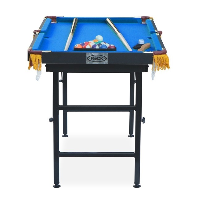 RACK Leo 4-Foot Folding Billiard/Pool Table (Blue) – RACK Pool Tables