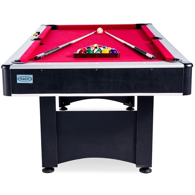 RACK Scorpius 7-Foot Multi Game Billiard/Pool with Table Tennis (Red ...