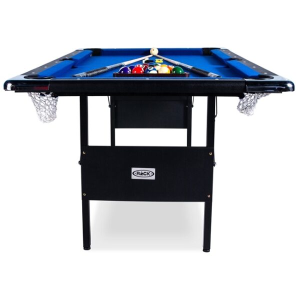RACK Vega 6-Foot Folding Billiard/Pool Table (Blue) | RACK Pool Tables