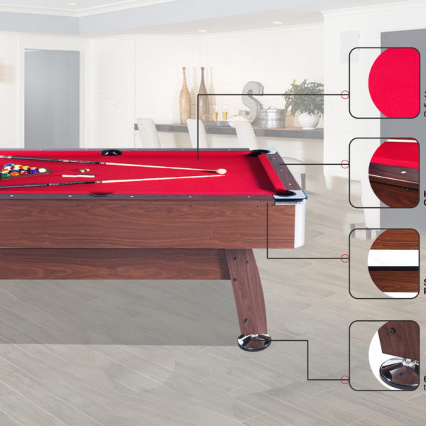 RACK Draco 7-Foot Billiard/Pool Table | RACK Pool Tables