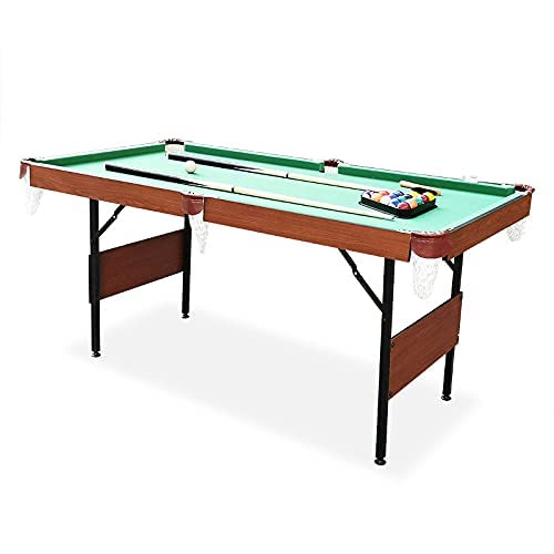 RACK Crux 55 in Folding Billiard/Pool Table (Green 3-in-1 Multi Game ...