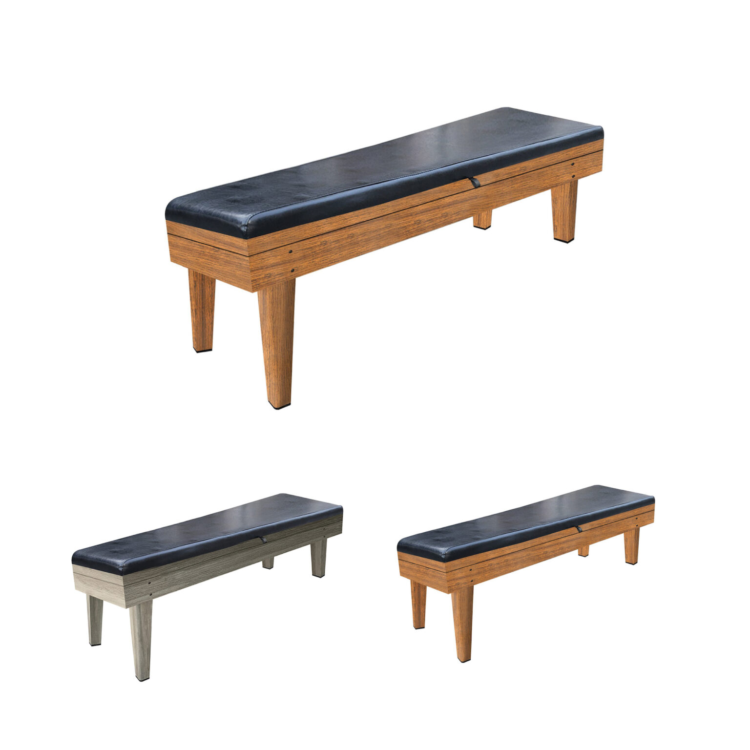 RACK Tuscany 6-Foot Storage Bench (Brown) | RACK Pool Tables