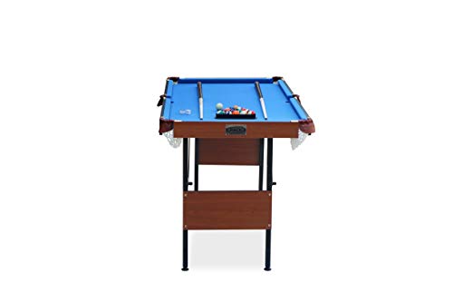 RACK Crucis 5.5-Foot Folding Billiard/Pool Table (Blue) | RACK Pool Tables