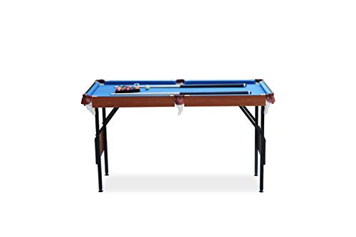 RACK Crucis 5.5-Foot Folding Billiard/Pool Table (Blue) | RACK Pool Tables