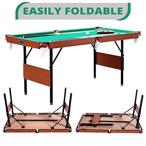 RACK Crucis Folding 5.5-Foot Billiard/Pool Table | RACK Pool Tables